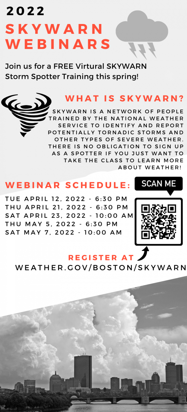 Special Announcement: 2022 Virtual SKYWARN Training Sessions Announced ...